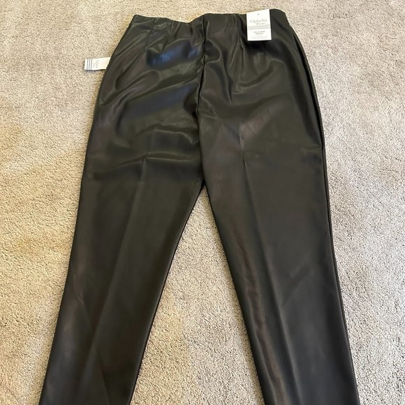 Ophelia Roe | Pants & Jumpsuits | Ophelia Roe Faux Leather Skinny Leg ...